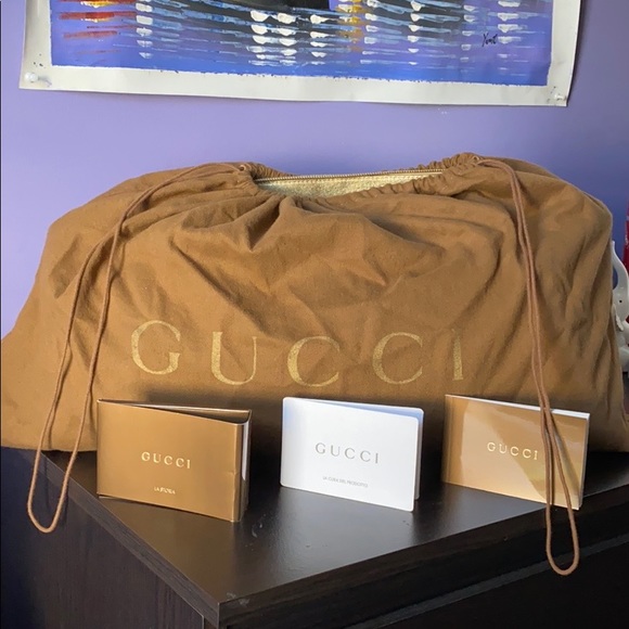 Gucci | Bags | Gucci Large Tote Gold Color | Poshmark
